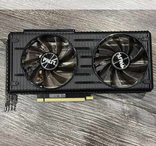 Видеокарта Palit GeForce RTX 3050 8gb Dual