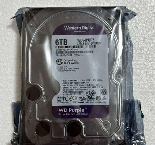 WD Purple 6 TB