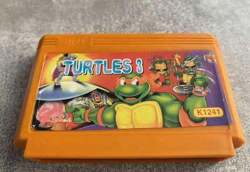 Turtles 3 Dendy картридж стародел