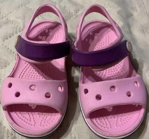 Crocs для девочки сандали c6