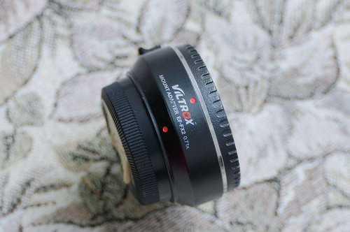 Viltrox mount adapter ef-fx2 0.71x