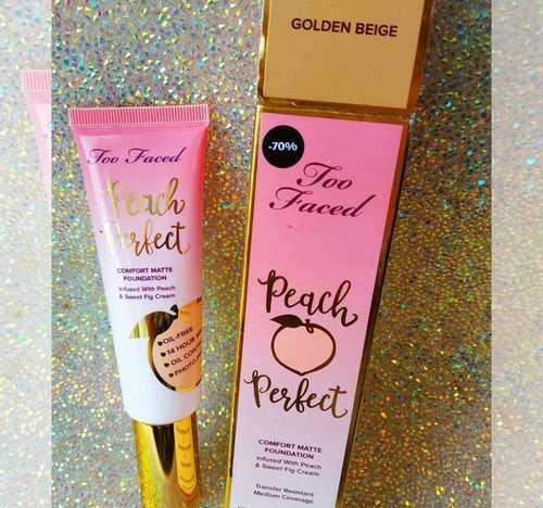 Тон основа Too faced Golden beige