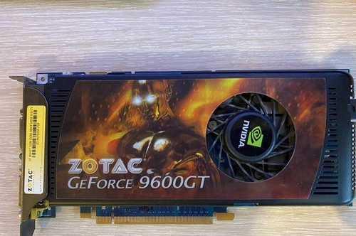 Видеокарта zotac 9600GT 512MB (ZT-96TES3P-FSP)