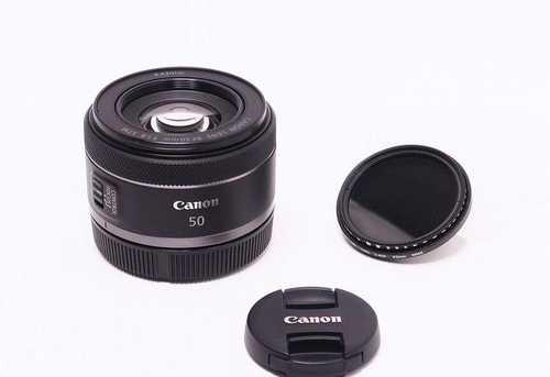 Объектив Canon RF 50mm f1.8 STM + ND фильтр