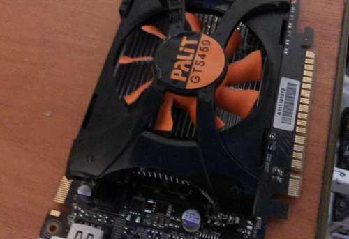 Видеокарта Geforce Gts 450 512