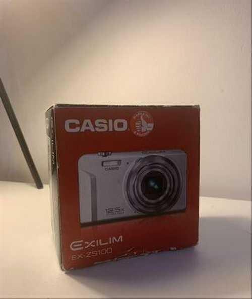 Фотоаппарат casio Exilim EX-ZS100