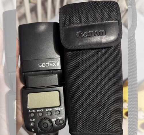 Вспышка canon speedlite 580ex ii как новая