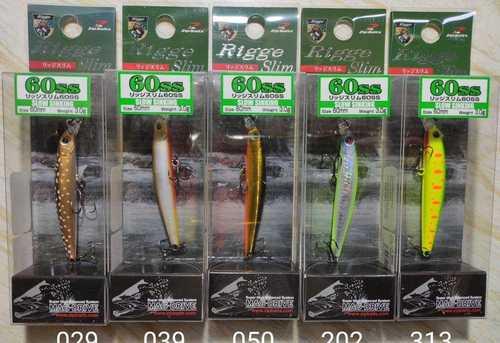 Воблеры ZipBaits Rigge: Slim 60SS, MD 56SS