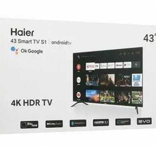 43" (109 см) Телевизор LED Haier 43 SMART TV S1