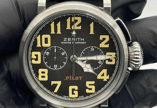 Часы Zenith Pilot Montre D'aeronef Type 20 45mm