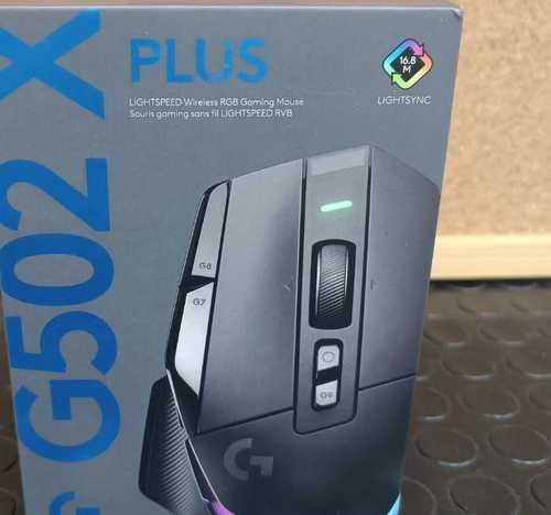 Мышь Logitech g502x plus