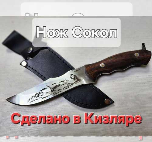 Нож Сокол орех Кизляр