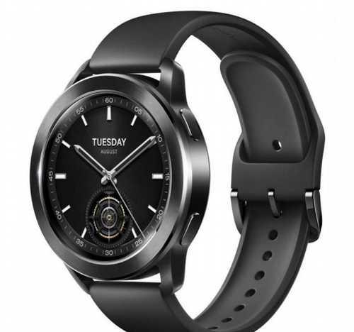 Умные часы Xiaomi Watch S3 черный