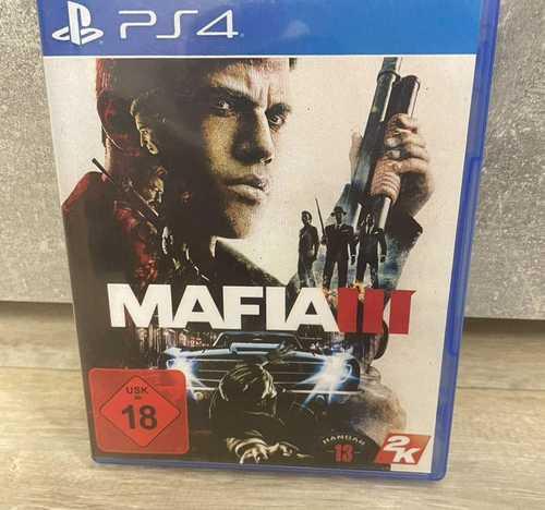 Диск Mafia 3 для ps4/ps5