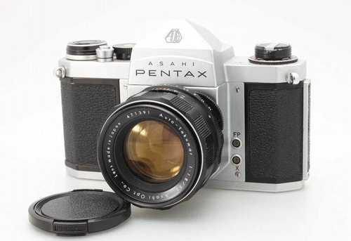 Pentax S2 с объективом 55mm f/1.8 Auto-Takumar
