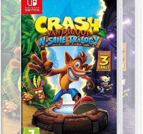 Игра Crash Bandicoot N.Sane Trilogy (Nintendo Swit