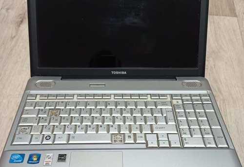 Ноутбук Toshiba l500-1wp на запчасти