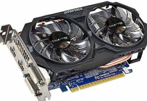 Видеокарта GTX 750 Ti WindForce 2GB