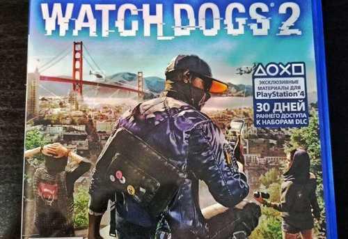 Watch dogs 2 ps4 диск