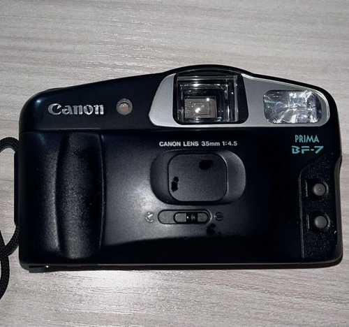 Пленочный фотоаппарат canon prima bf-7