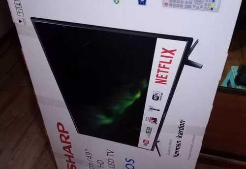 Телевизор sharp smart tv 49.4k