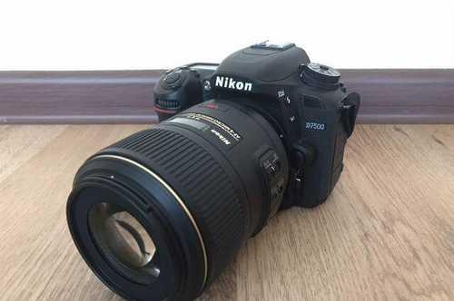 Nikon D7500 + Nikon 105mm f2.8G VR Macro