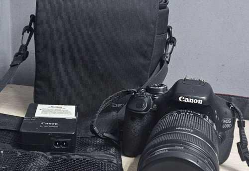 Фотоаппарат Canon EOS 600D DS126311(км87)