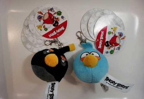 Брелки мягкие игрушки новые окей и Angry Birds