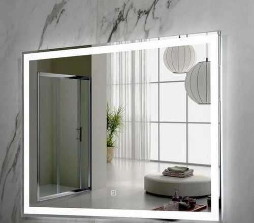 Зеркало с подсветкой в ванную сенсор выключатель