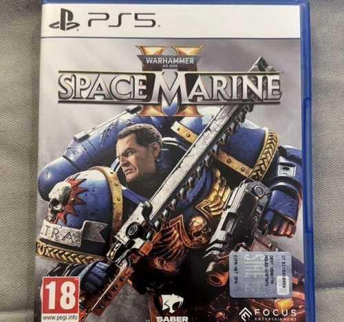 Warhammer 40000 Space marine 2 ps5 диск