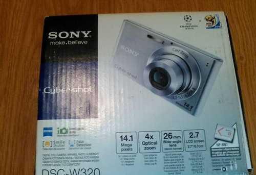 Фотоаппарат цифровой Sony Cyber-shot DSC-W320