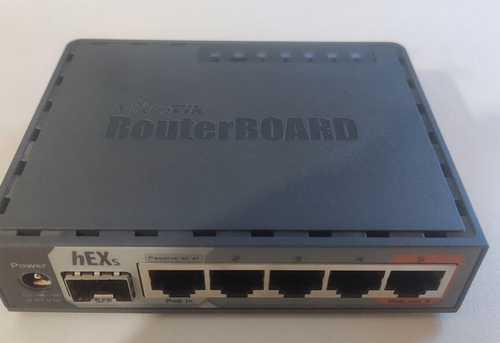 Маршрутизатор Mikrotik hEX S RB760iGS