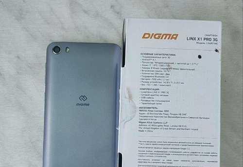 DIGMA LINX X1 PRO 3G, 2/16 ГБ