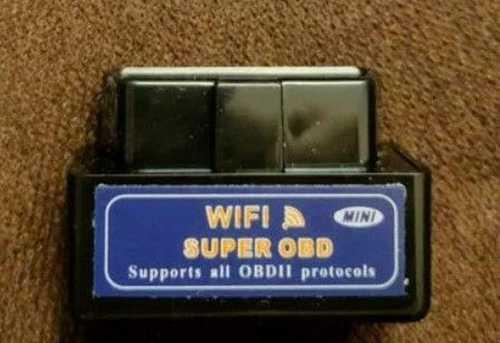 Автосканеры elm327 obd 2 wifi bluetooth мини черны