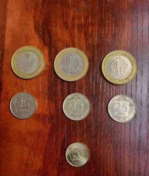 Турецкие монеты, Лиры и Куруш