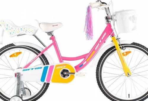 Велосипед sitis marie 20" (2024) Pink Vol2238