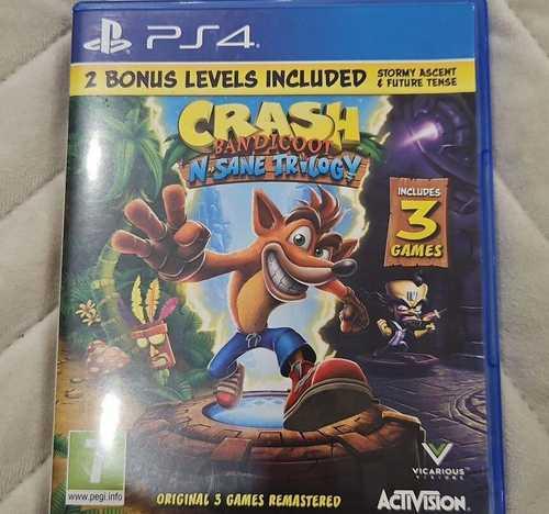 Crash bandicoot n sane trilogy ps4