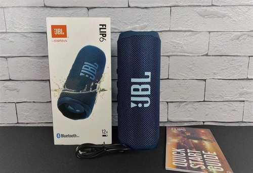 Колонка jbl flip 6 синяя