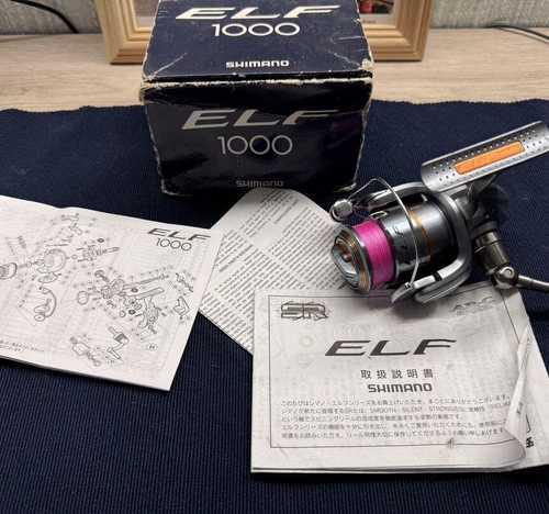 Катушка shimano elf 1000