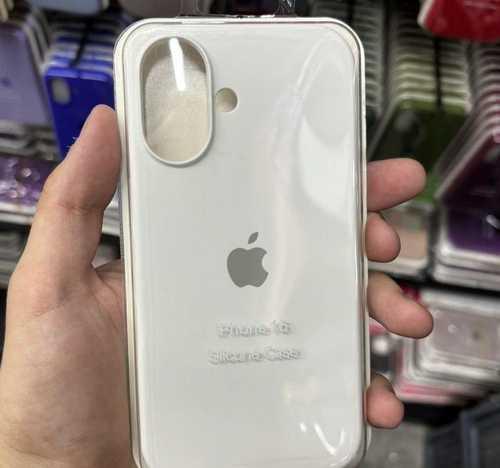 Чехол силиконовый на iPhone 16 опт