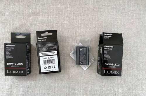 Аккумулятор panasonic lumix DMW-BLK22 новый