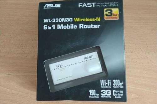 Продам роутер Asus WL-330N3G Wi-Fi 3G