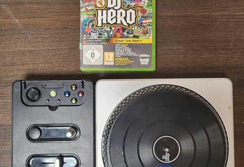 DJ Hero для Xbox360+CD