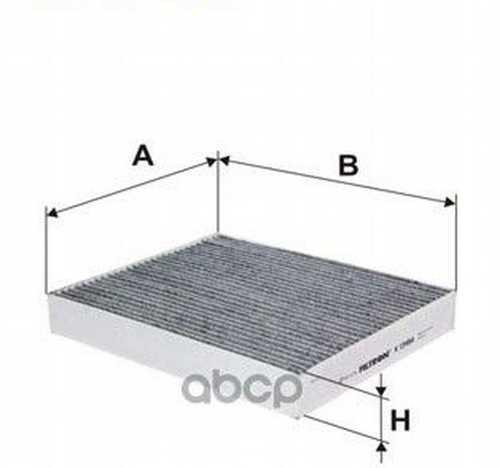 Фильтр салонный угольный K1348A Filtron