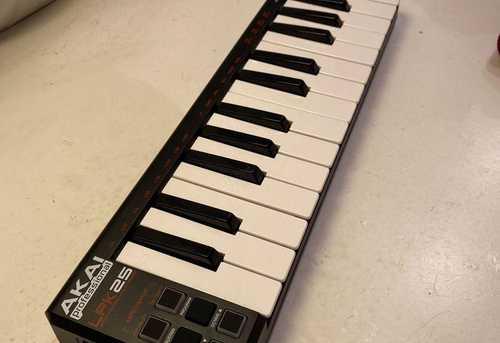 Midi клавиатура akai lpk25