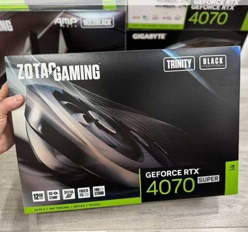 Видеокарта Zotac nvidia RTX 4070 Super Trinity