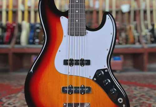 Бас-гитара DeMarco dmjb Jazz Bass Sunburst