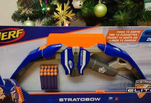 Нерф Элит Лук nerf N-strike stratobow в коробке