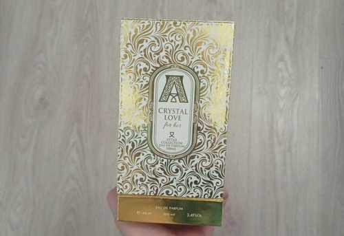 Коробка от парфюма crystal love