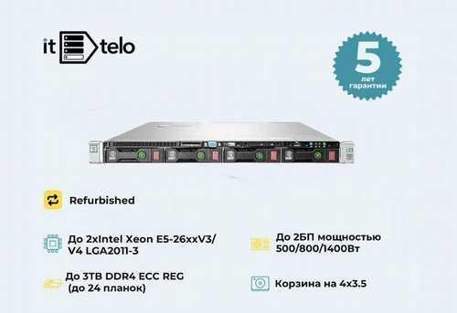 Сервер HP Proliant DL360 Gen9 4LFF